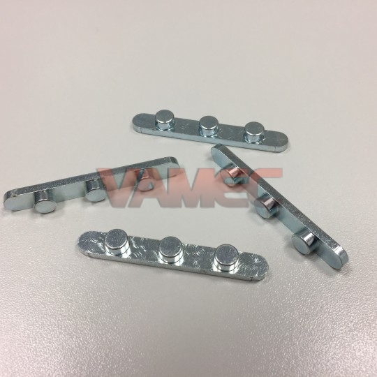 Kart D.50mm Axle key 8mm 3 pins | VAMEC