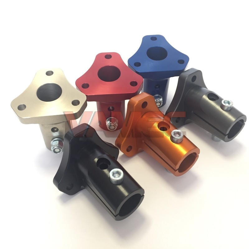 Kart Steering wheel hub D.19mm inclined 10° | VAMEC